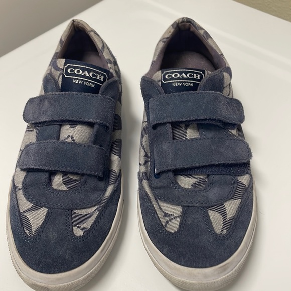 Coach | Shoes | Navy Blue Original Coach Tennis Shoes | Poshmark